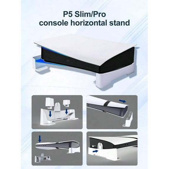 Universal Horizontal Stand for PS5 Pro, PS5 Slim, and Standard PS5 ...