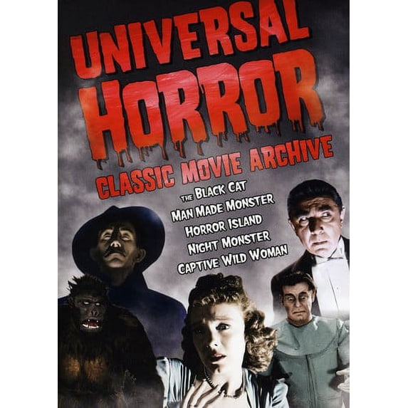 Universal Horror: Classic Movie Archive (DVD) - Walmart.com