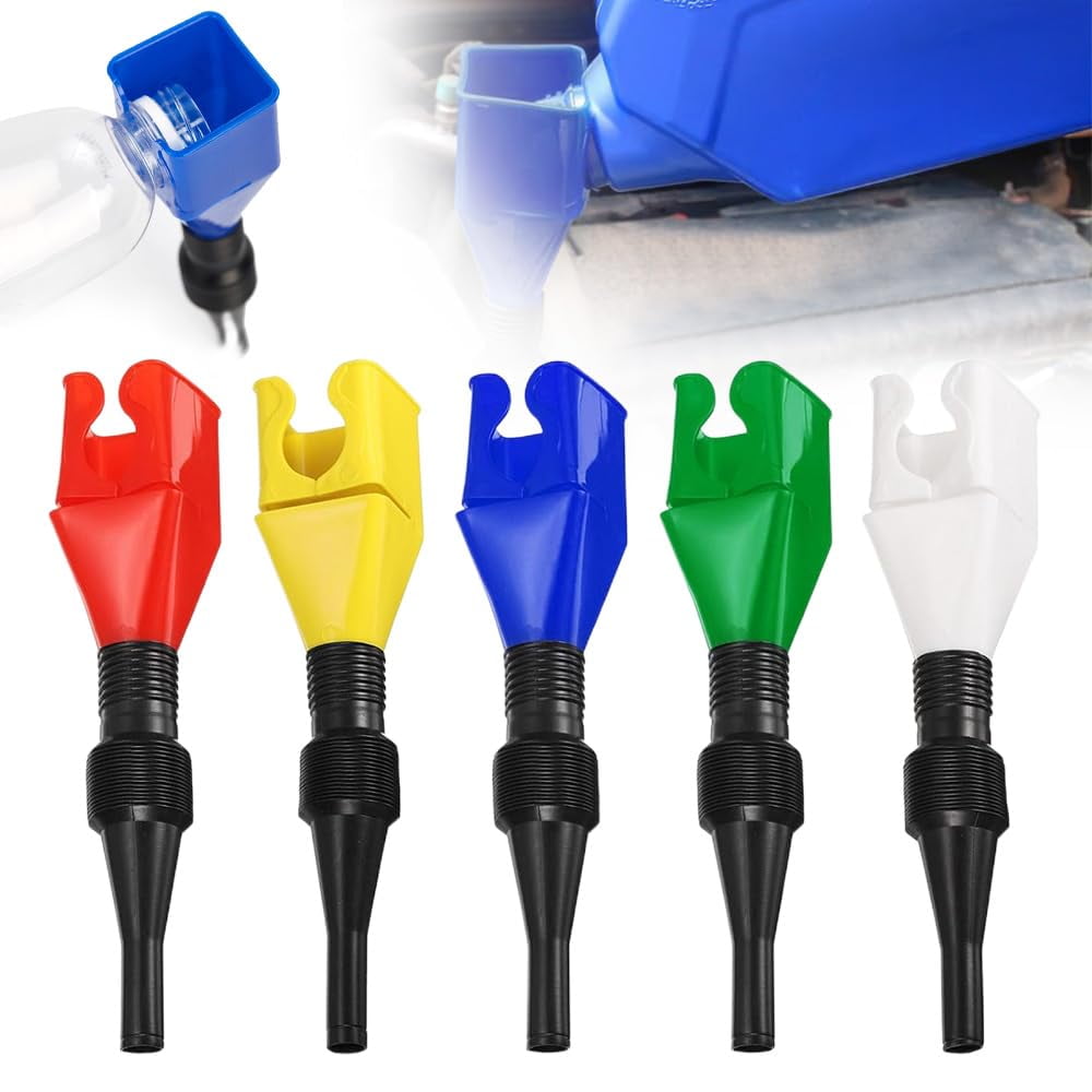 Universal Household Folding Buckle Funnel, Retractable Auto Fuel Snap ...