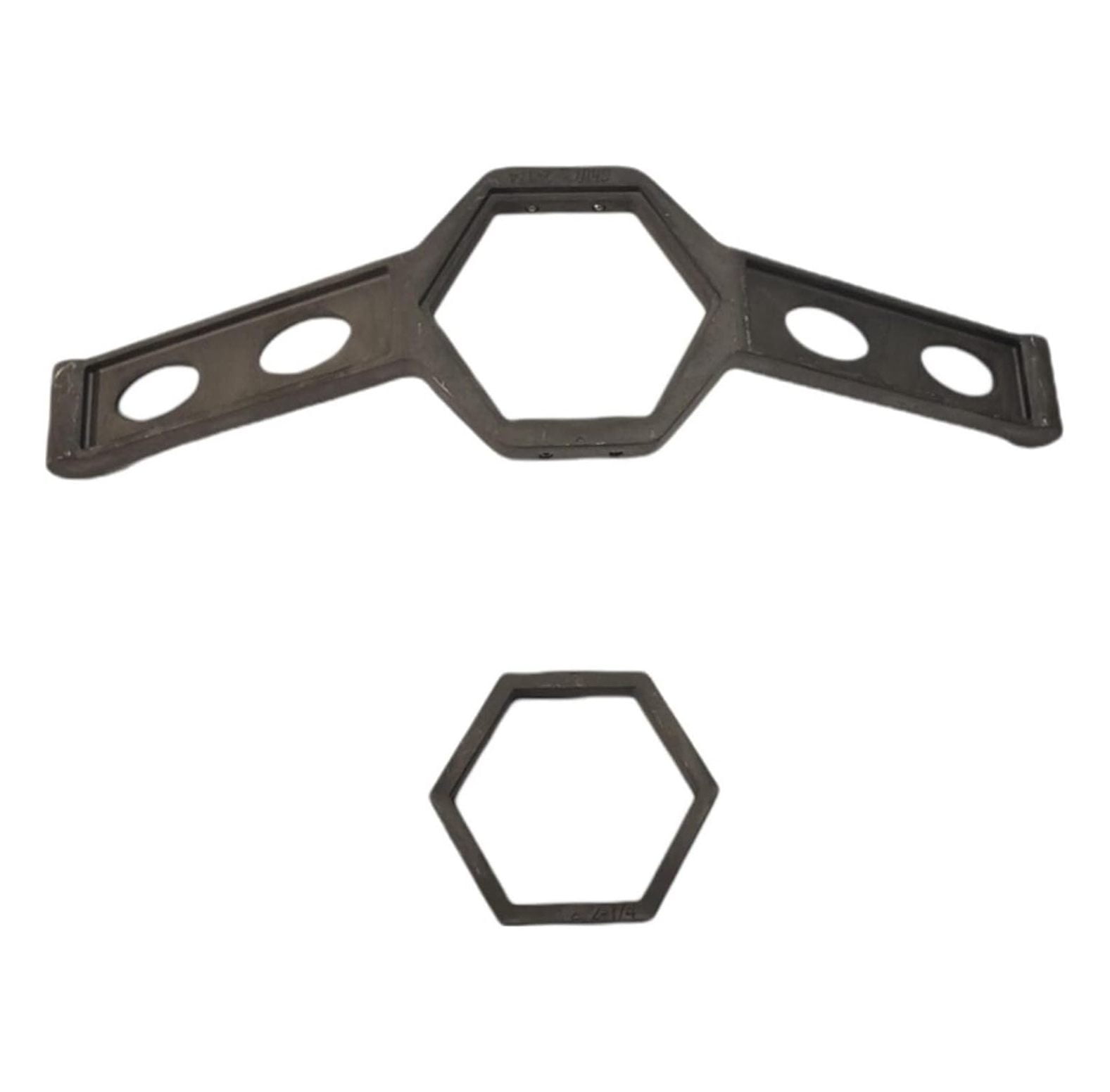 Universal Hub Wrench, 2-1/2” Hex with 2-1/4” Hex Insert for all Size ...