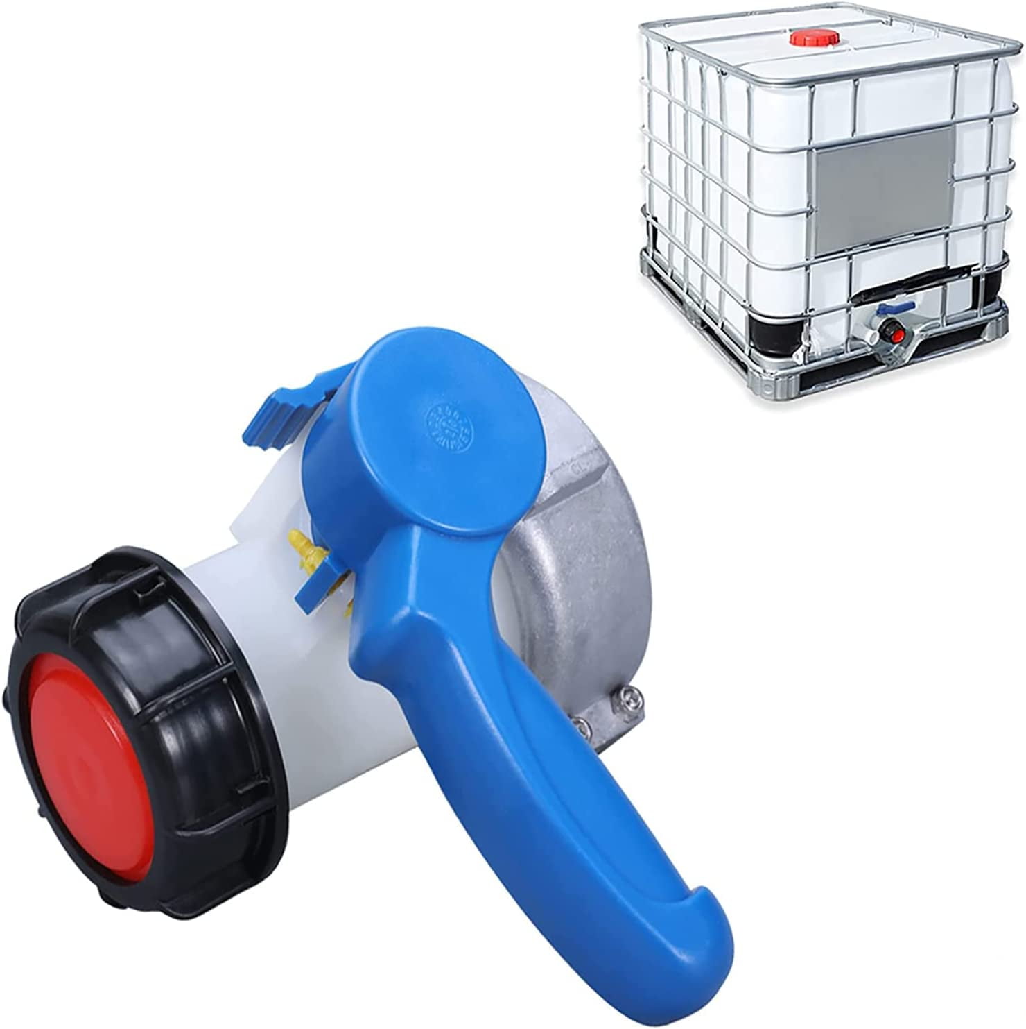 Universal IBC Adapter 75mm Butterfly Valve Tank Adapter Tank Connector ...
