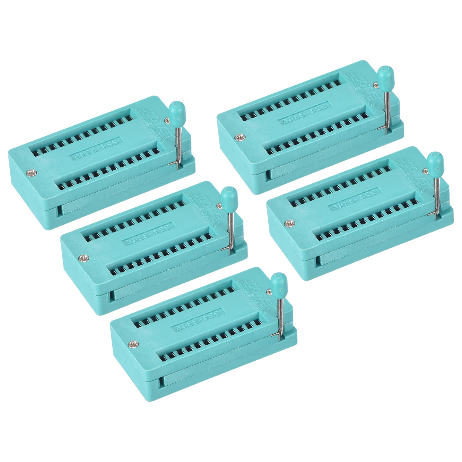 Universal IC Test ZIF Socket 24 Pin 3.0mm Pitch Microcontroller, Chip ...