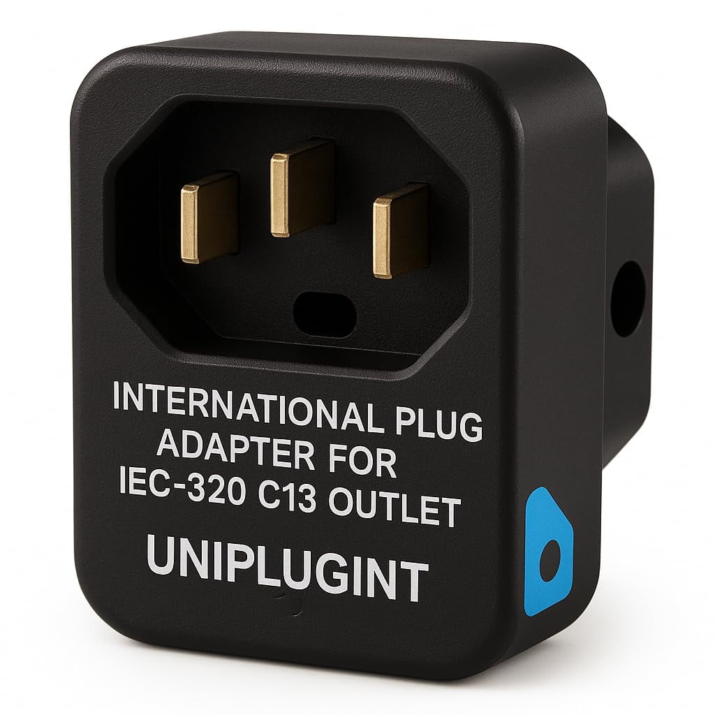 Universal IEC-320 C13 Outlet Plug Adapter for International Power Cords ...