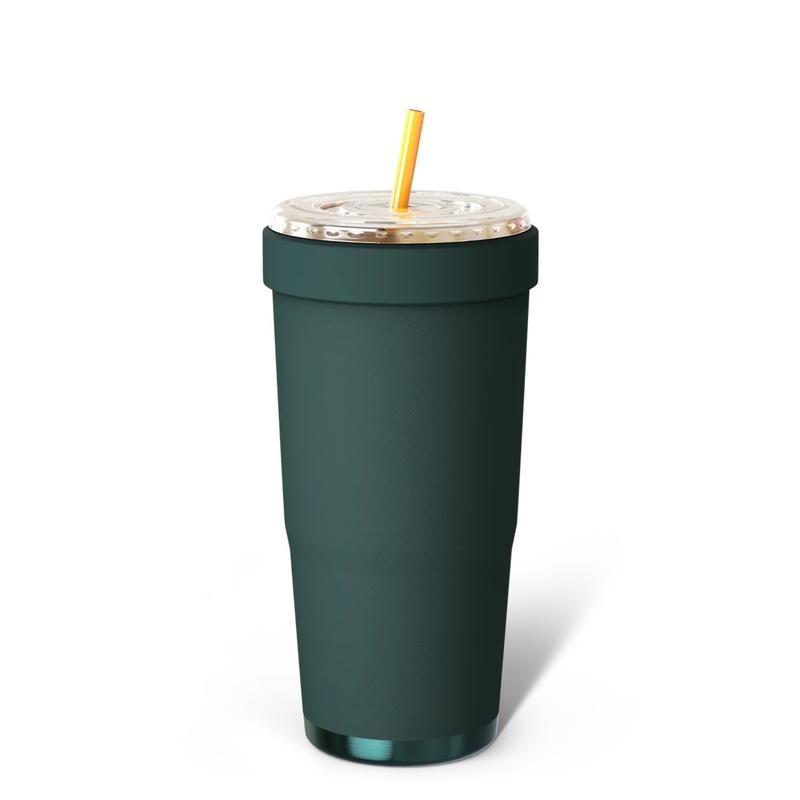 Universal Iced Coffee Cup Insulator – Stainless Steel Sleeve for All ...