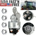 Universal Ignition Key Starter Switch With 2 Keys For Car Truck Tractor ...