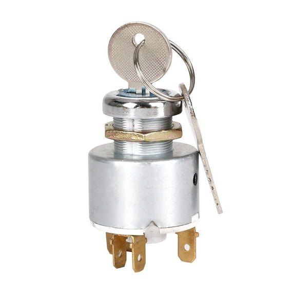 Universal Ignition Switch Key Lock Cylinder Ignition Switch Key Starter ...