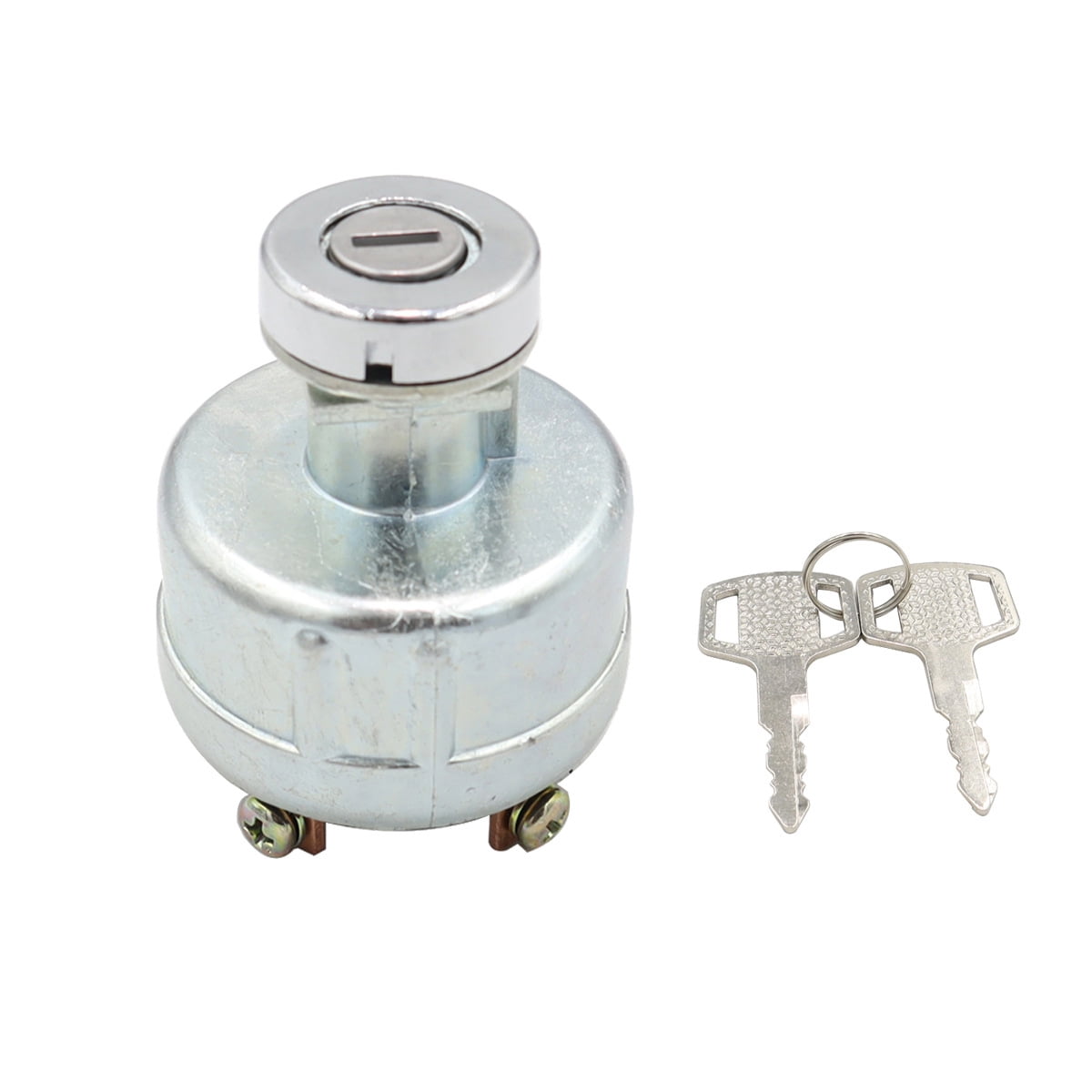 Universal Ignition Switch Key Lock Cylinder Switch On-Off Control 6 ...