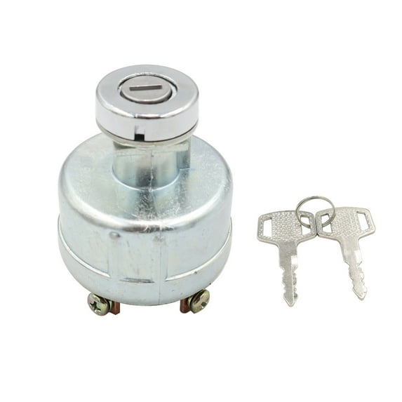 Universal Ignition Switch Key Lock Cylinder Switch On-Off Control 6 ...