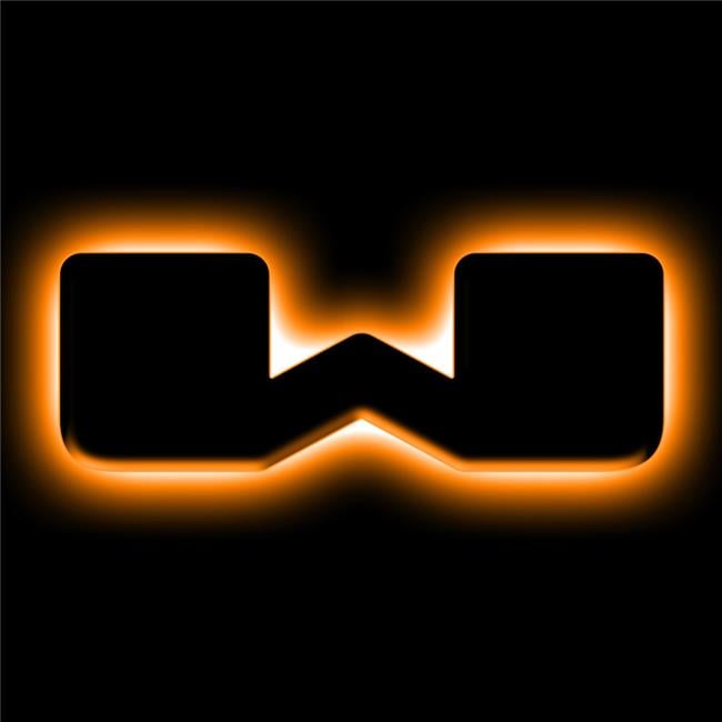 Universal Illuminated LED Letter Decals - Matte Black Surface Finish ...