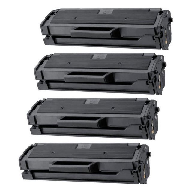 Universal Inkjet Premium Compatible Samsung MLT-D101S Cartridges, 4 ...