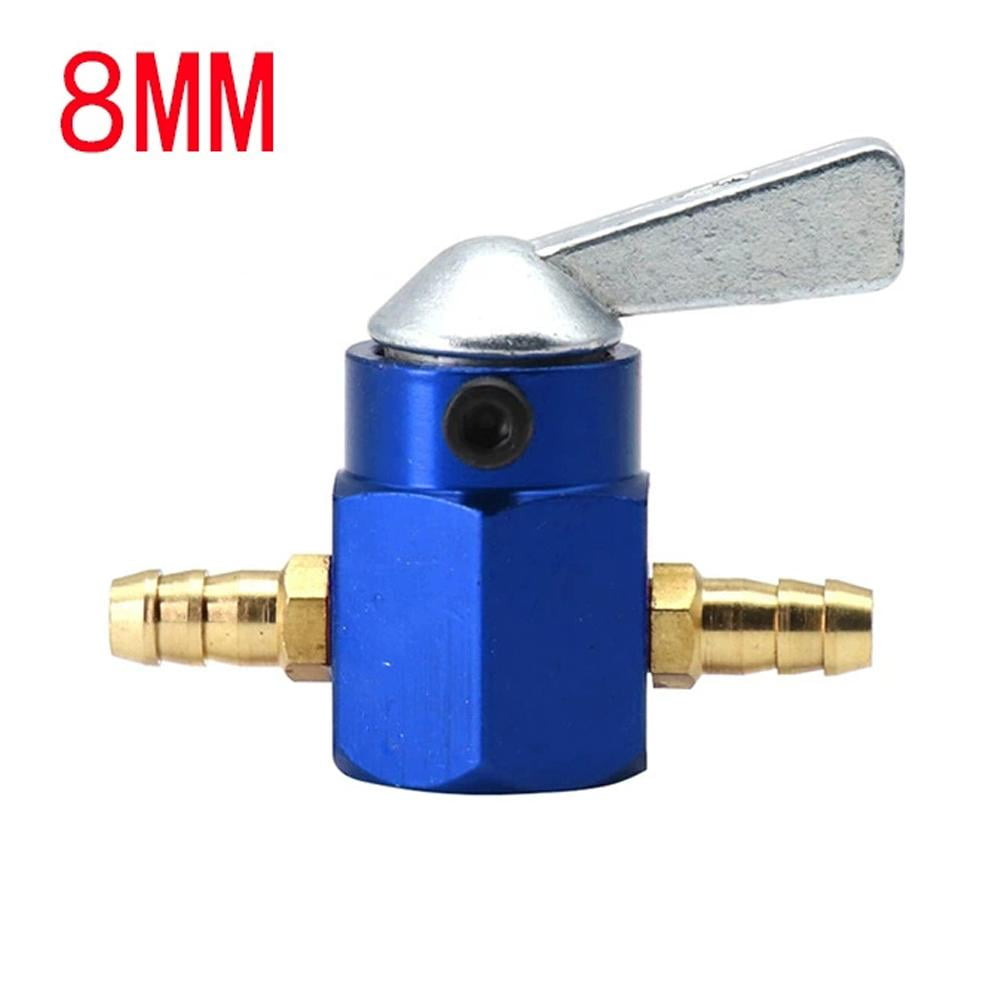 Universal Inline Fuel Tap with Zinc Material for Motorcycles and ATVs ...