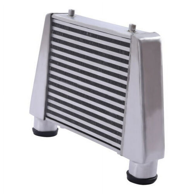 Universal Intercooler Turbo Front Mount 2.5" Inlet/Outlet Same One Side ...