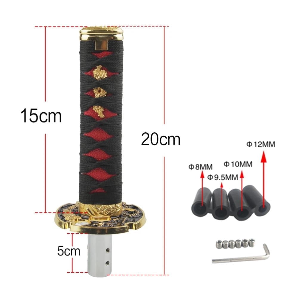 Universal JDM Samurai Sword Shift Knob 200mm / 260mm Samurai knife ...