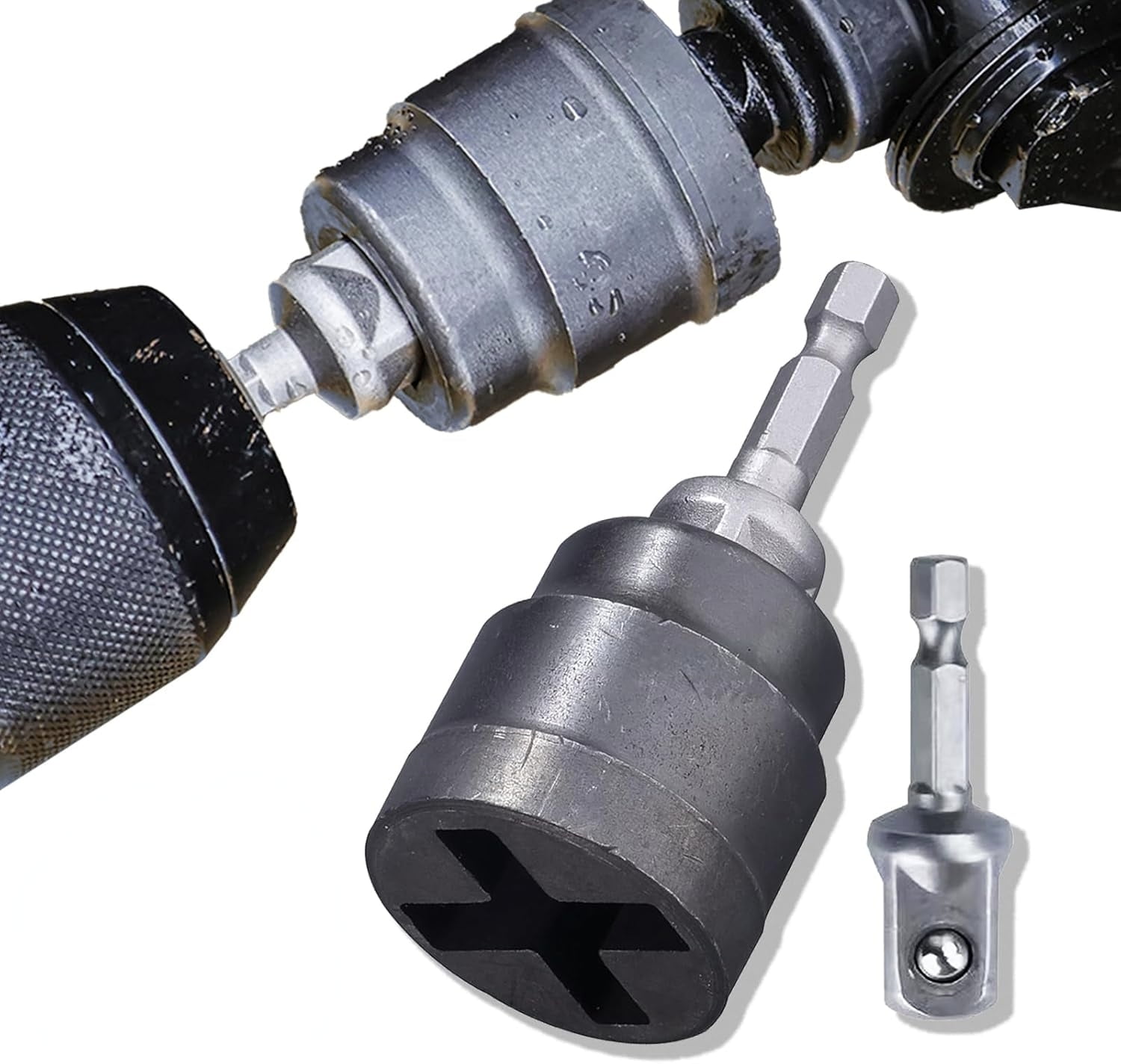Universal Jack Socket Adapter for Hand Drill, Heavy-Duty Socket ...