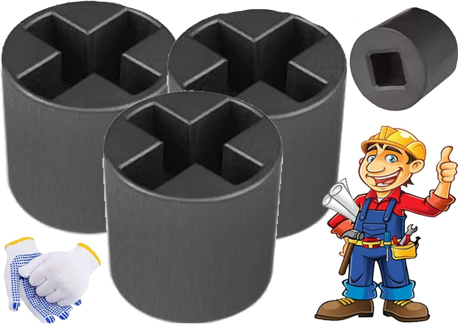 Universal Jack Socket Adapter for Hand Drill, Heavy-Duty Socket ...