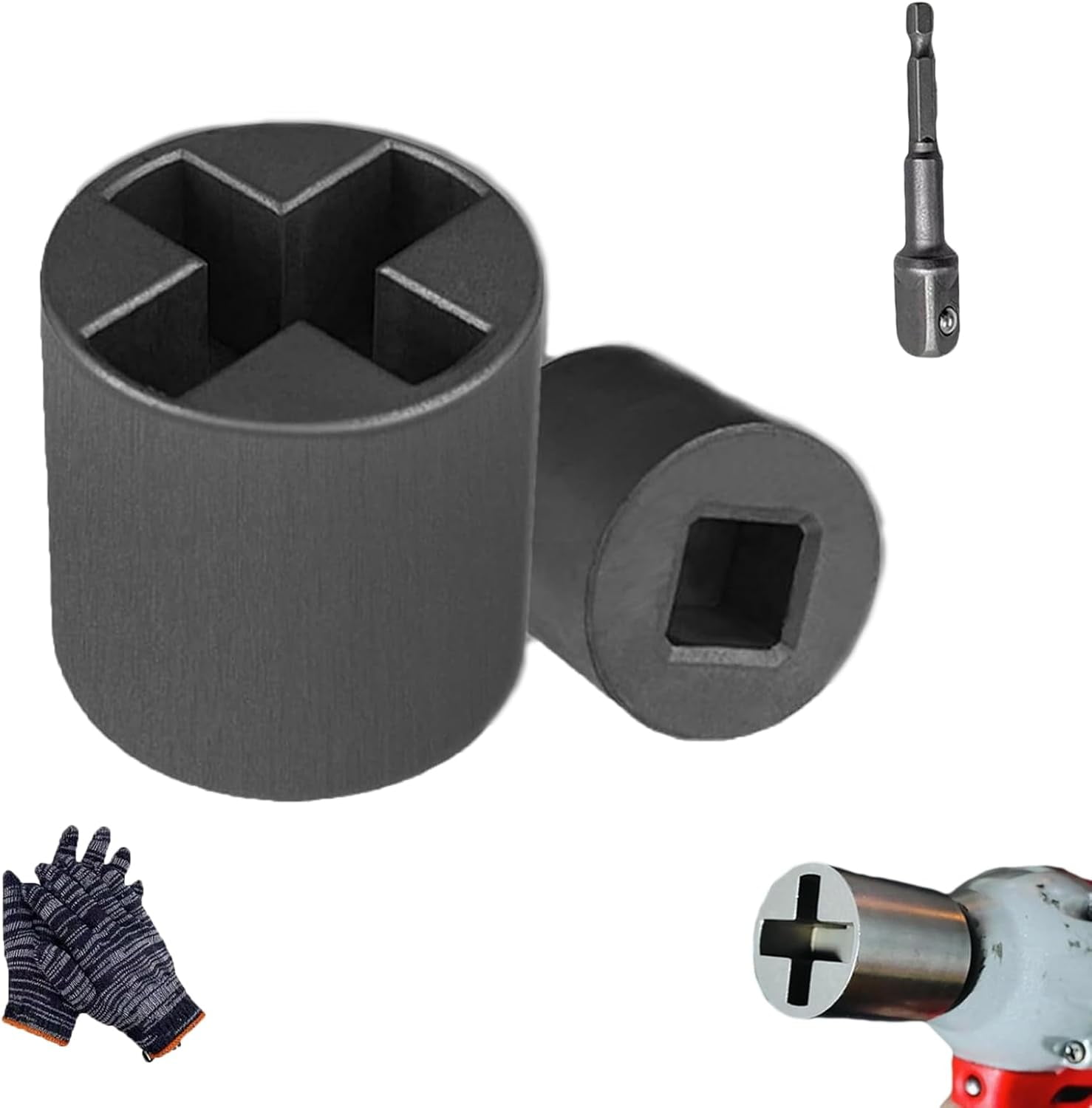 Universal Jack Socket Adapter for Hand Drill, Heavy Duty Socket ...