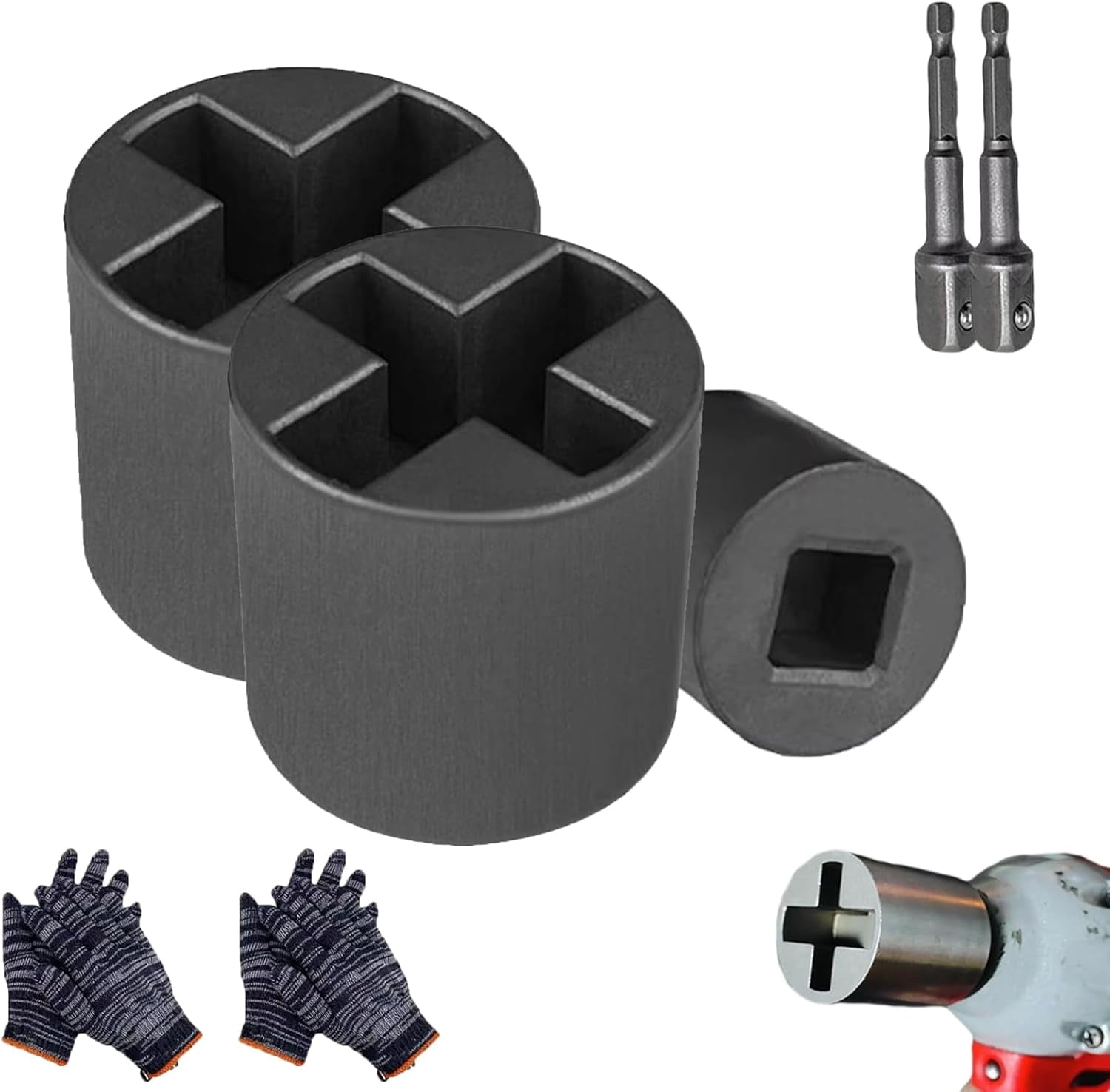 Universal Jack Socket Adapter for Hand Drill, Heavy Duty Socket ...