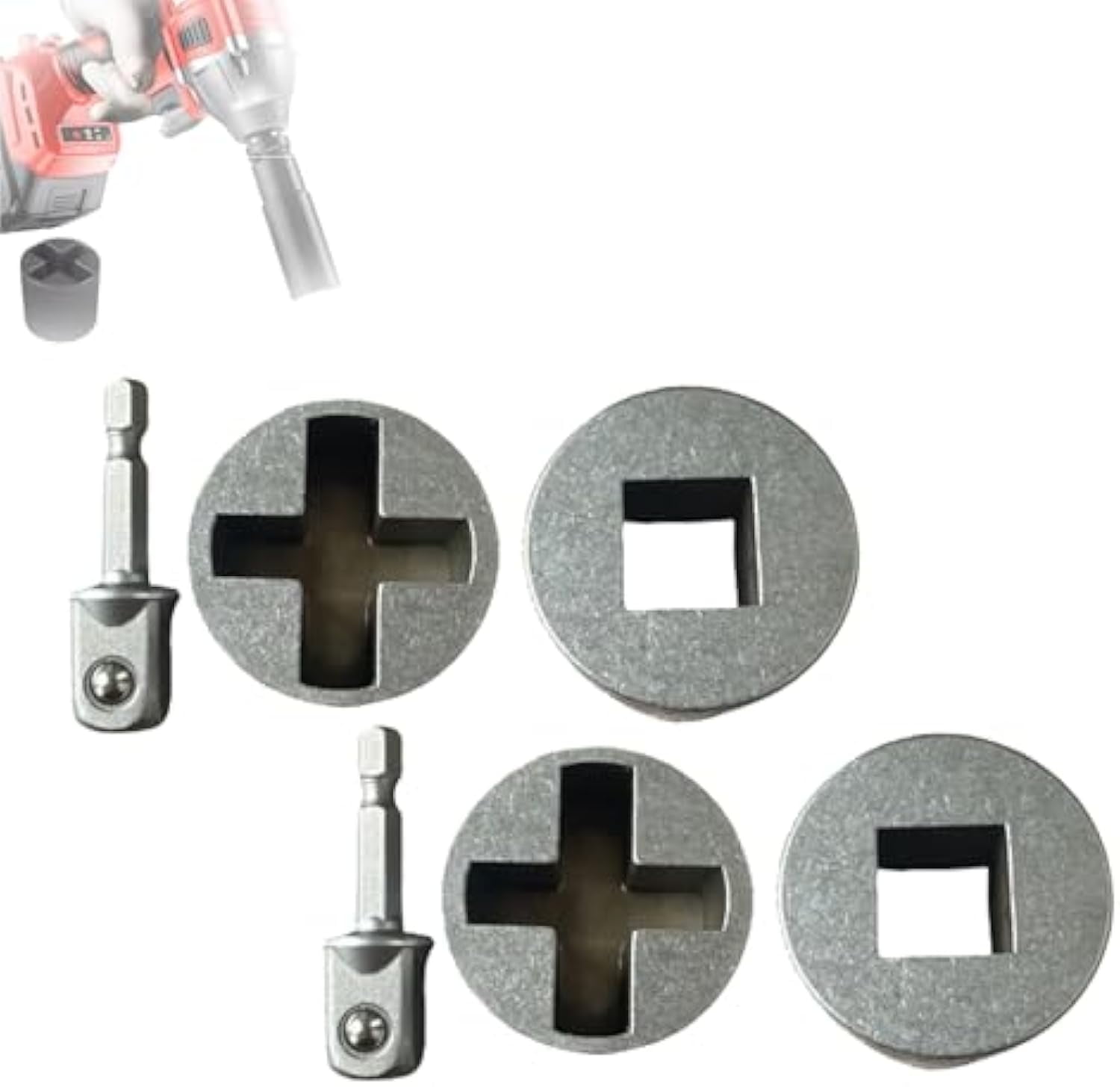 Universal Jack Socket Adapter for Hand Drill, Scissor Jack Drill ...