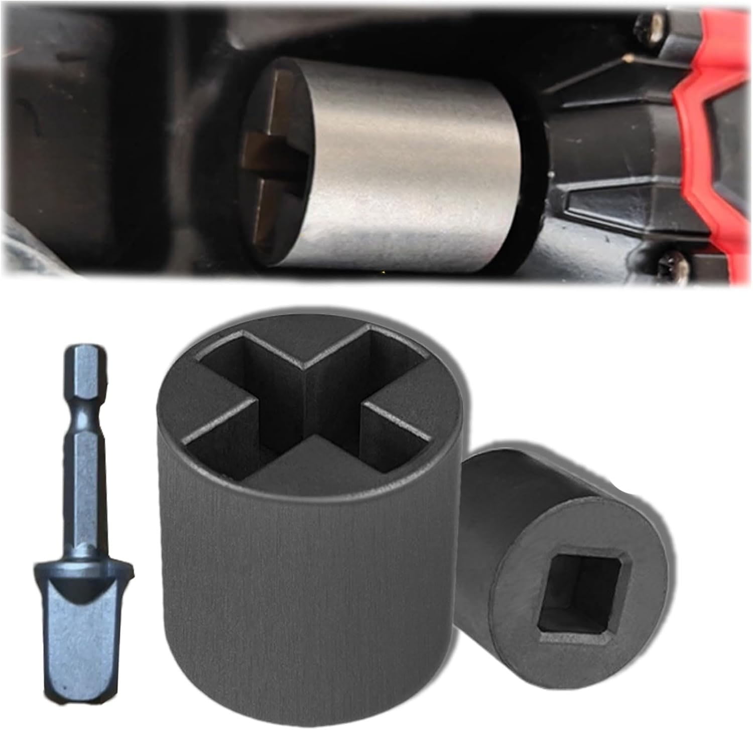 Universal Jack Socket Adapter for Hand Drill, Heavy-Duty Socket ...