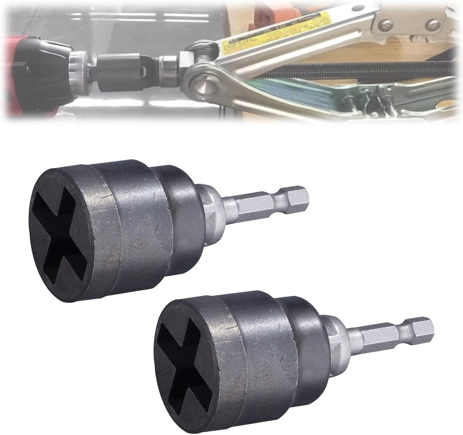 Universal Jack Socket Adapter for Hand Drill, Scissor Jack Drill ...