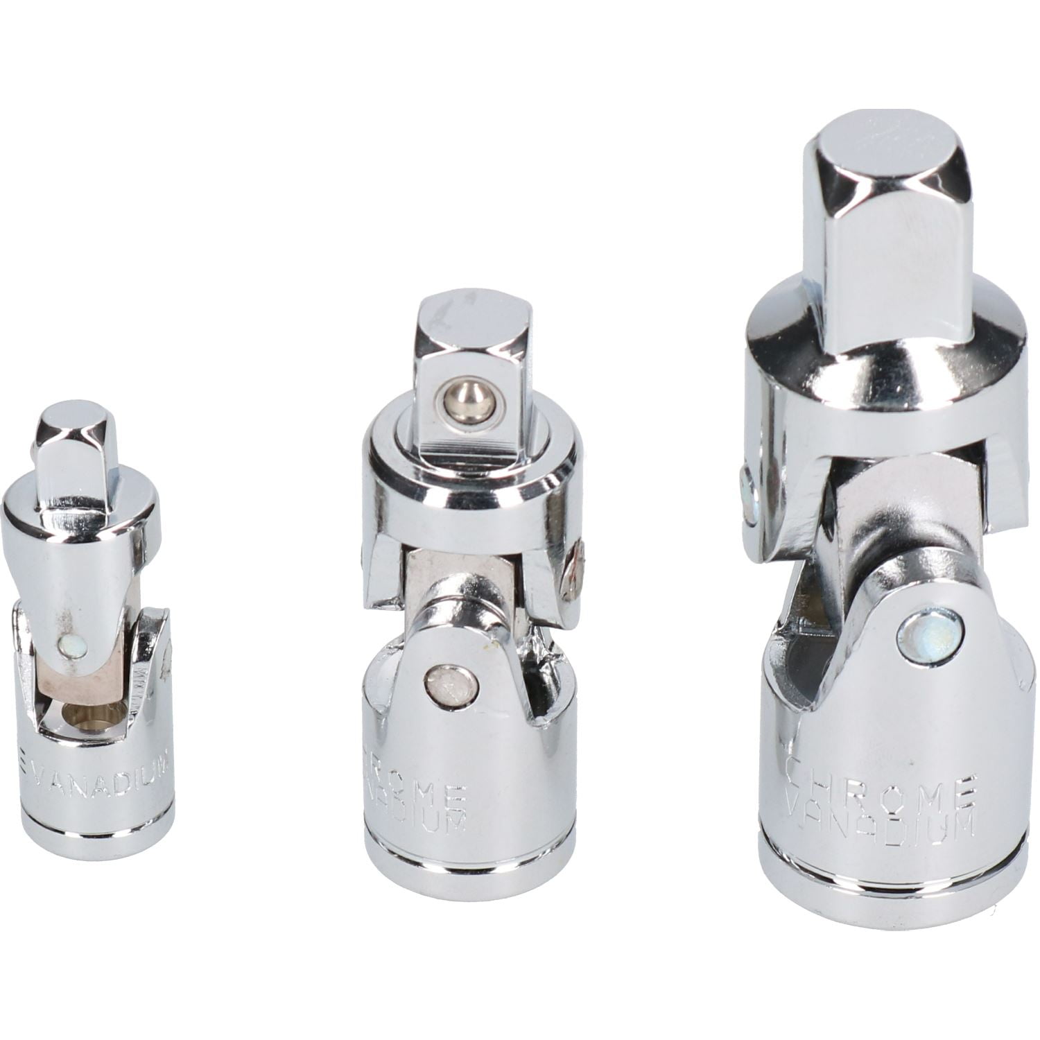 Universal Joint UJ’s Wobble Angle Socket Set 3pc 1/4" 3/8" and 1/2 ...