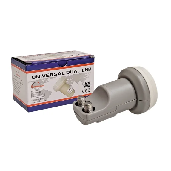 Universal KU Band Dual LNB 0.1dB – Linear FTA LNBF HD Satellite Dish ...