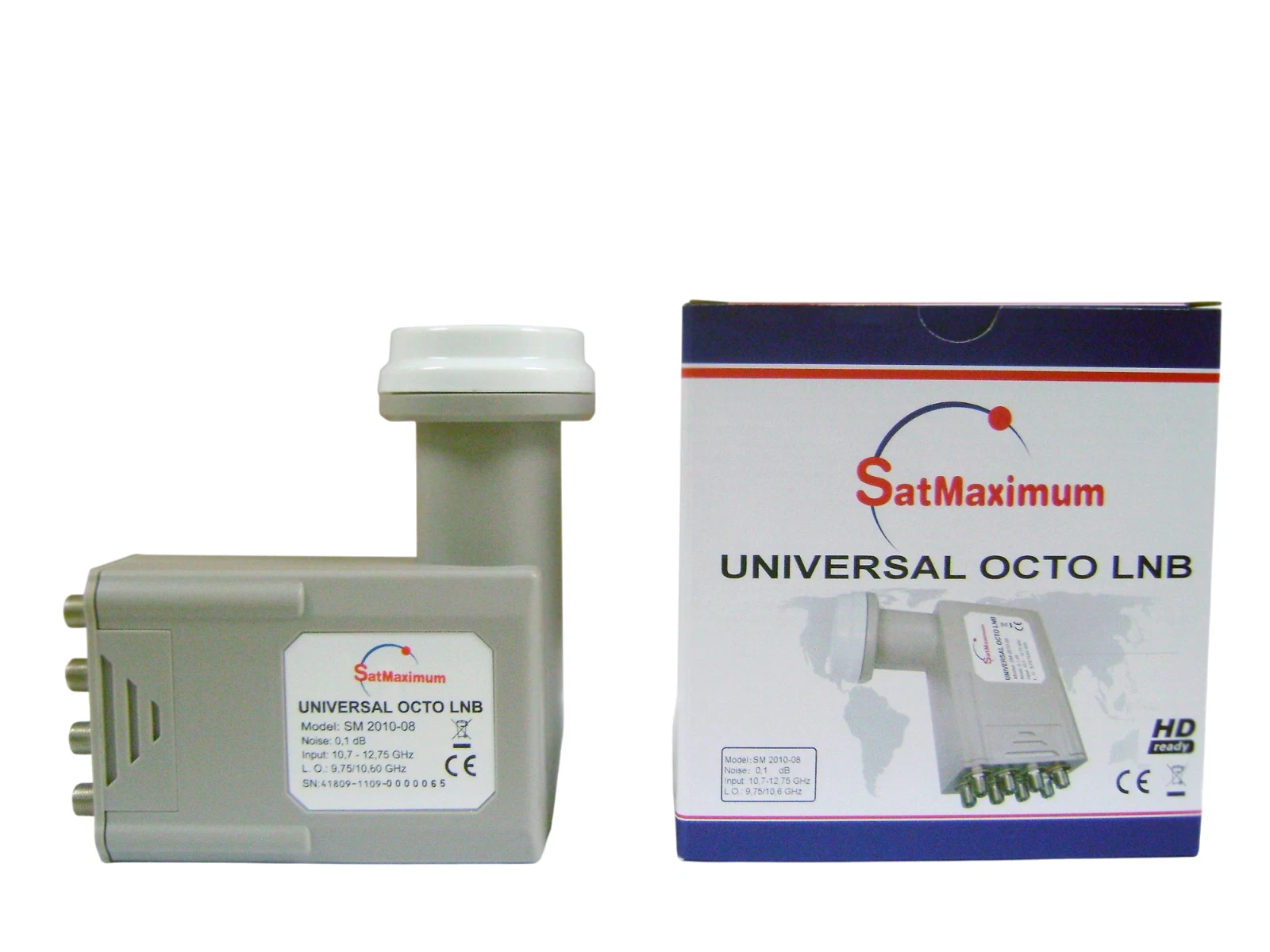 Universal KU Band Octo LNB 0.1dB – Linear FTA LNBF HD Satellite Dish ...