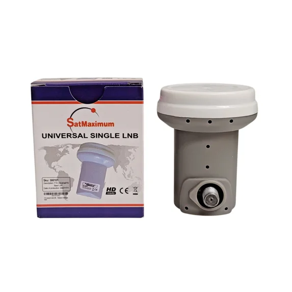 Universal KU Band Single LNB 0.1dB – Linear FTA LNBF HD Satellite Dish ...