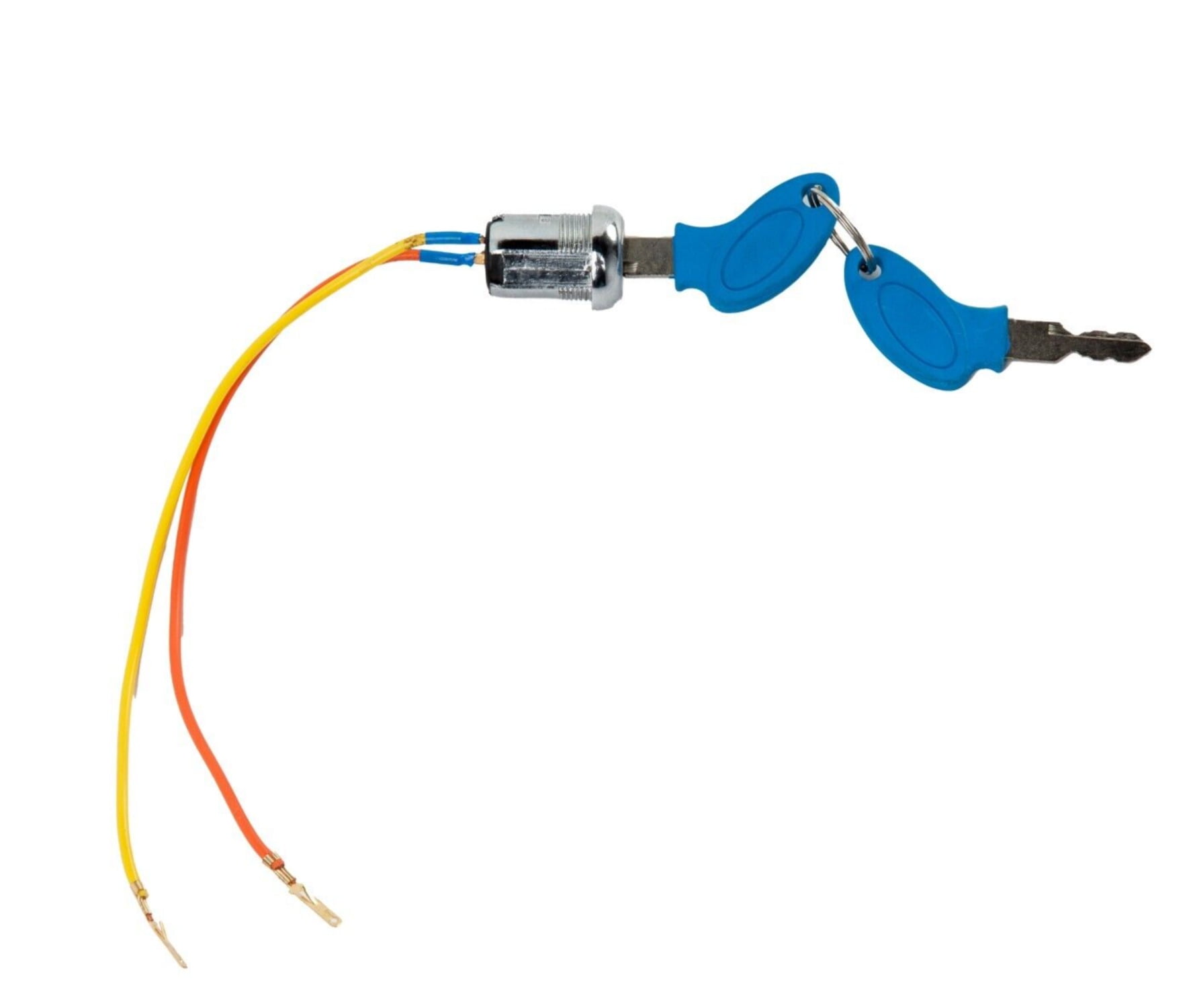 Universal KeyLock Electric Scooter Bike Lock Key Switch 2 Wire 24/36 ...