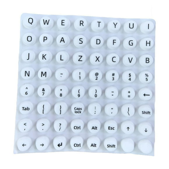 Computer Keyboard Letter Stickers