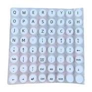 Keyboard Stickers, Waterproof Coating Laptop Keycaps Stickers 2 PCS For ...