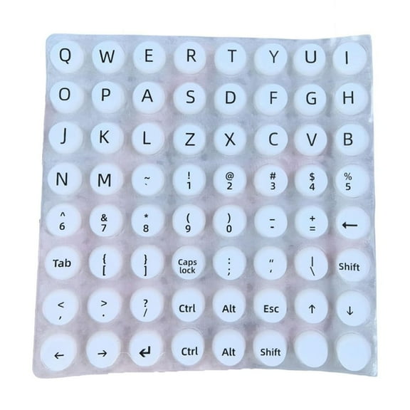 Keyboard Stickers, Waterproof Coating Laptop Keycaps Stickers 2 PCS For ...