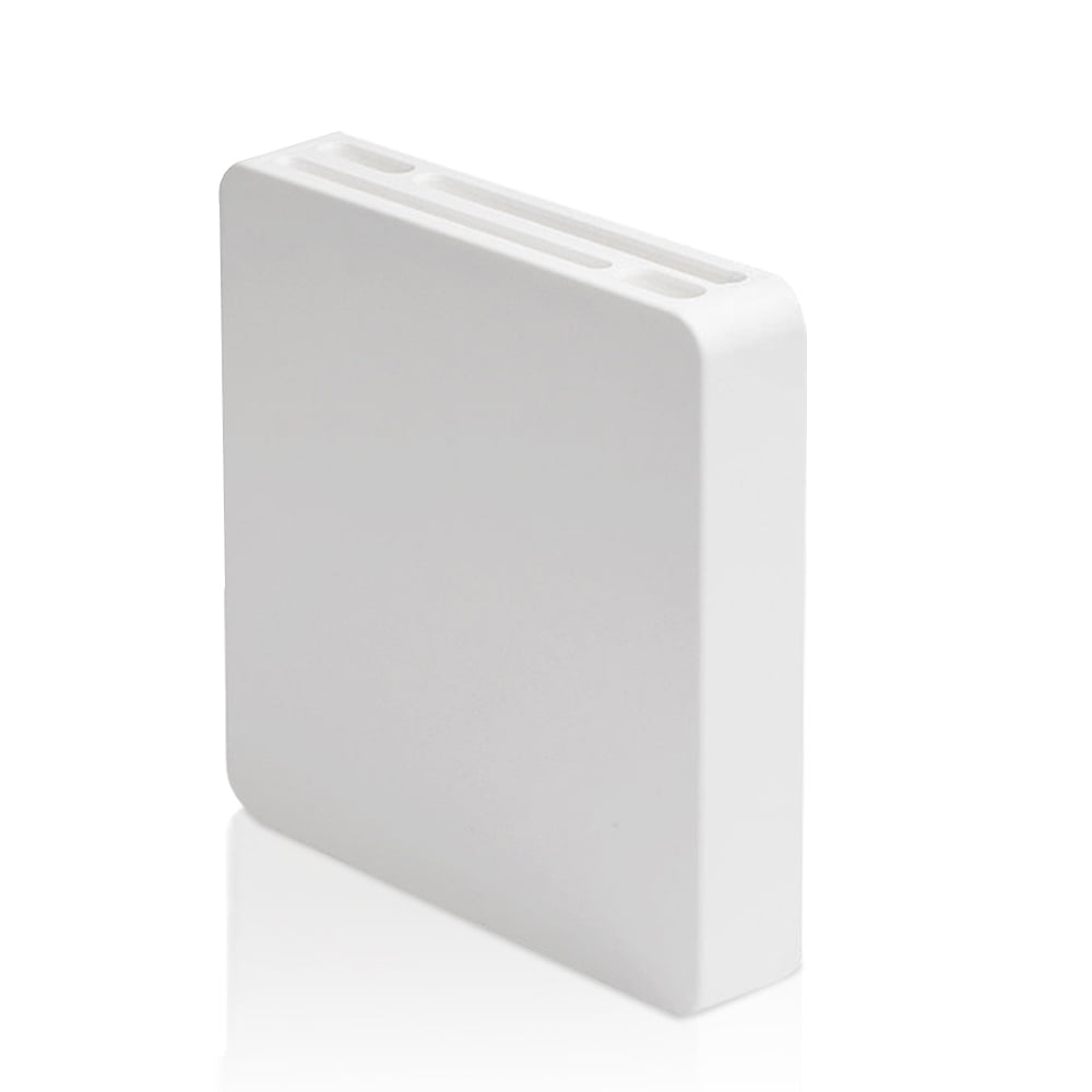 Universal Knife Block with 4 Slots, Wall Mounted White Knife Holder ...