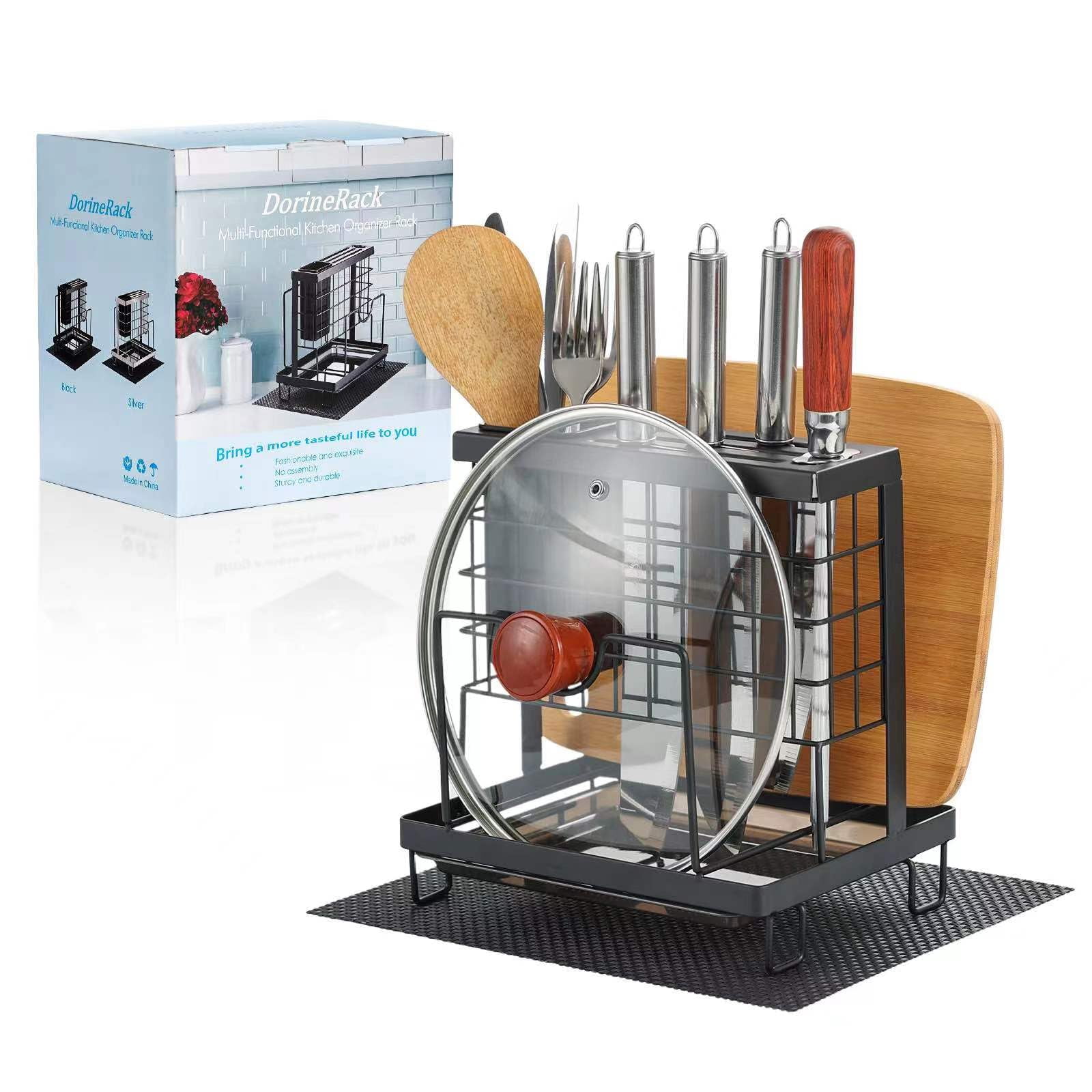 Universal Knife Block Holder, Kitchen Knife Holder Storage Organizer ...