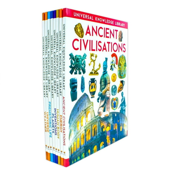 Universal Knowledge Library Science and History 8 Volumes Book ...