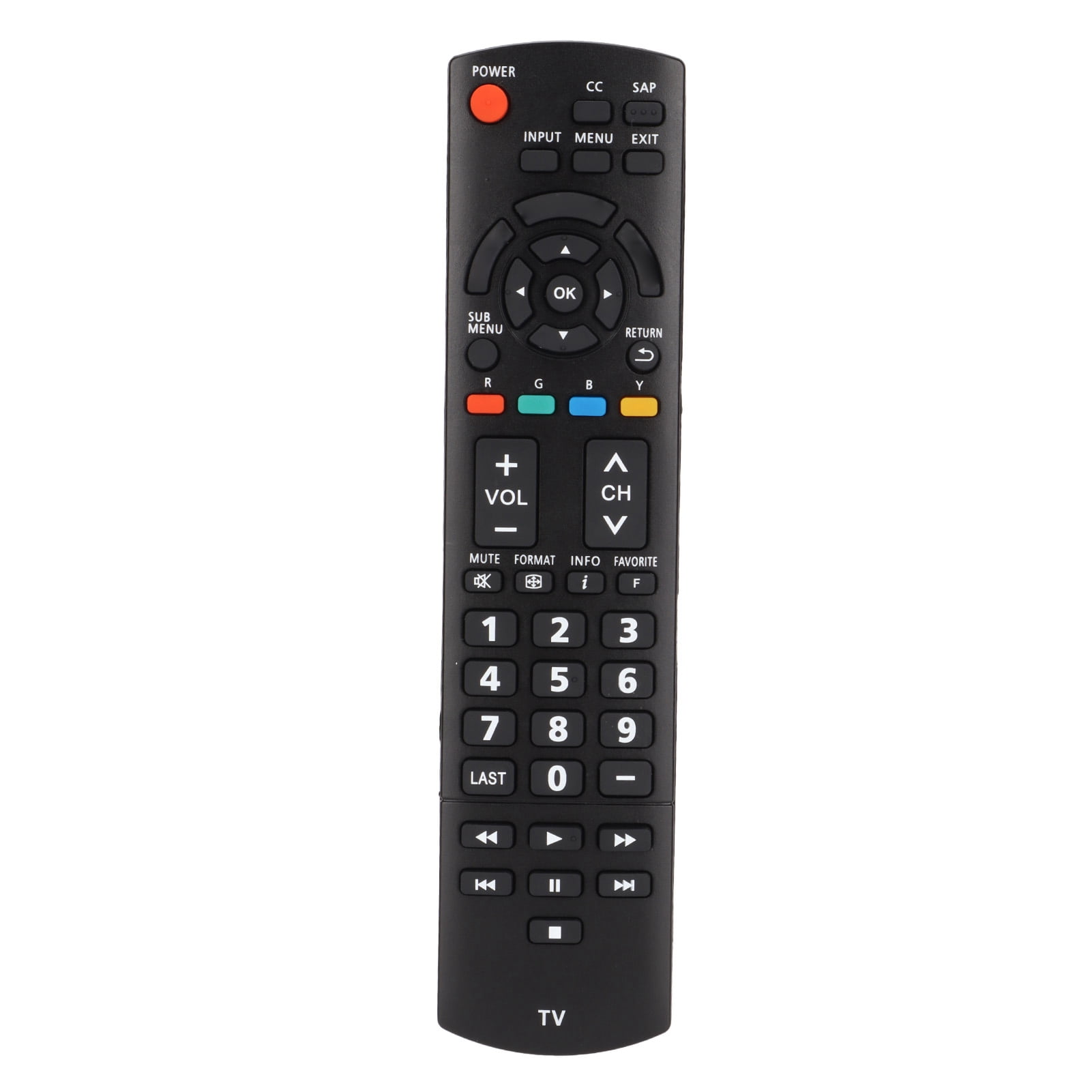 Universal LCD HDTV Remote Control for Multiple Models - N2QAYB000321 ...