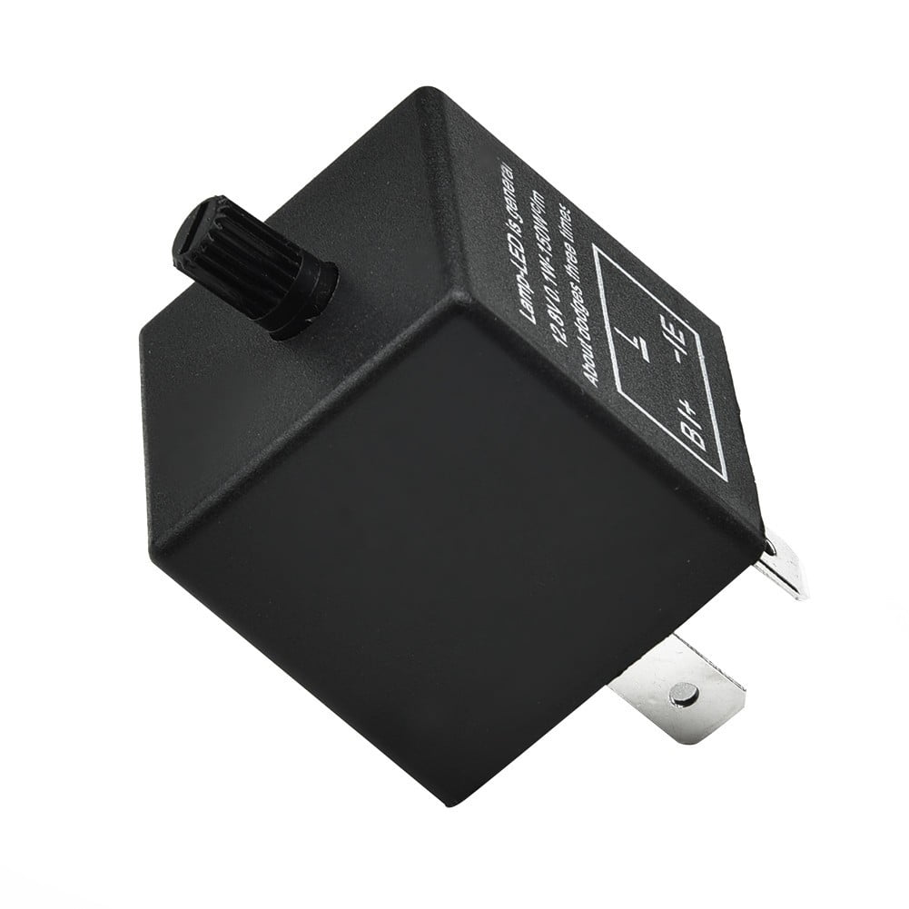Universal LED Flasher 12V Adjustable Frequency LED 3 Pin Adjust 12V LED ...