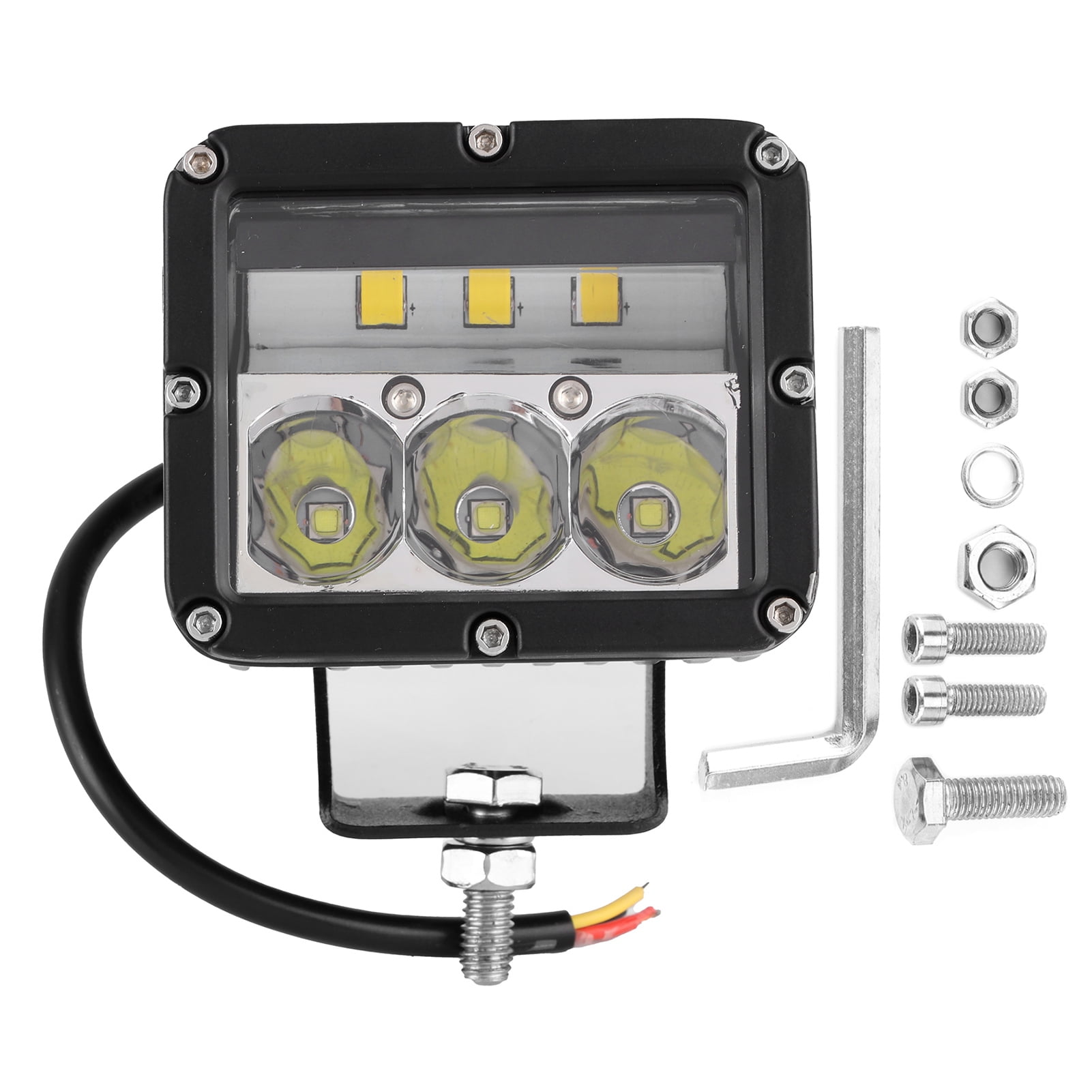 Universal LED Spotlights 4300K-6500K 6000lm High Low Beam Work Light ...