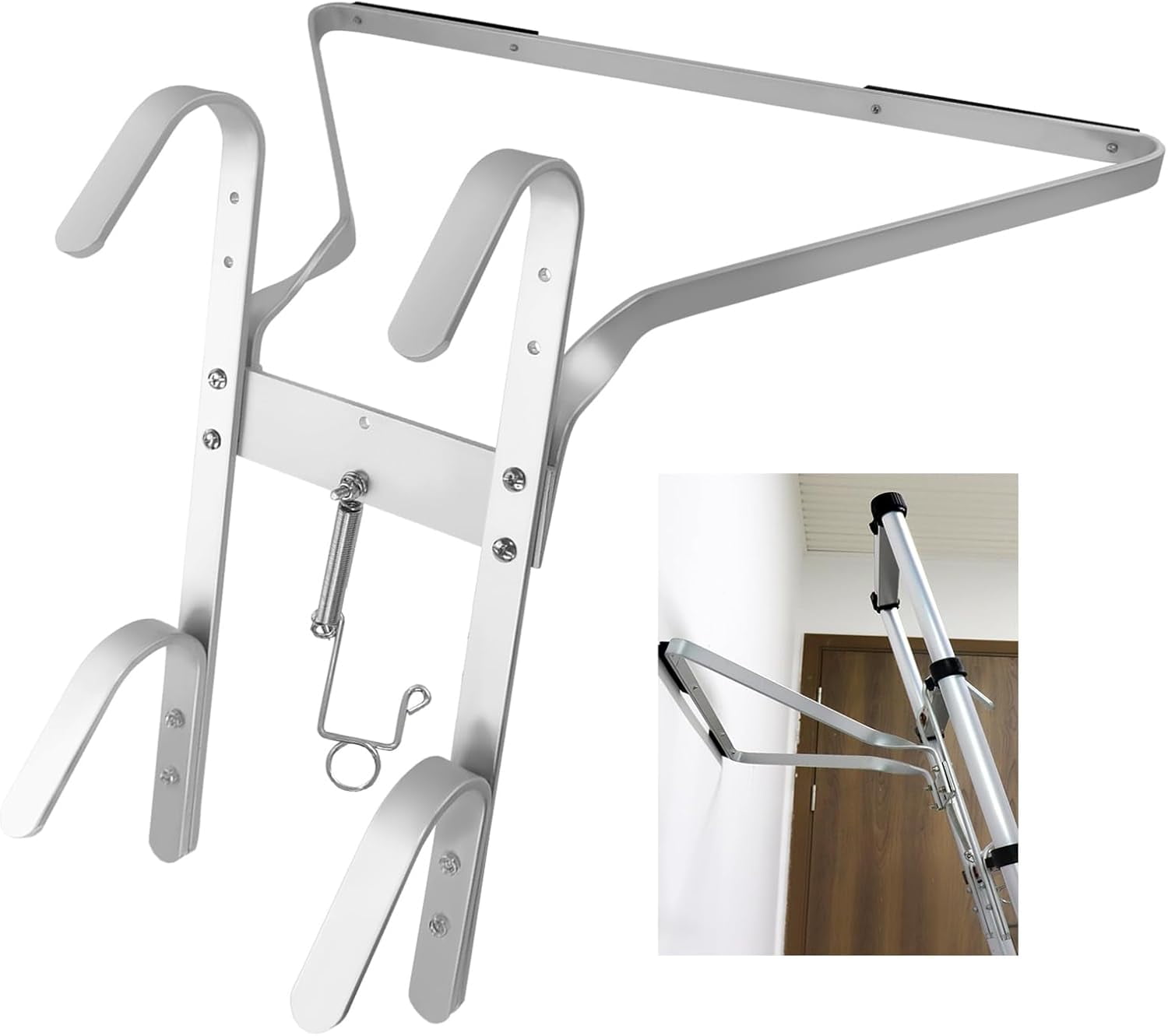Universal Ladder Stand-Off I-Shaped Down Pipe Aluminum Ladder ...
