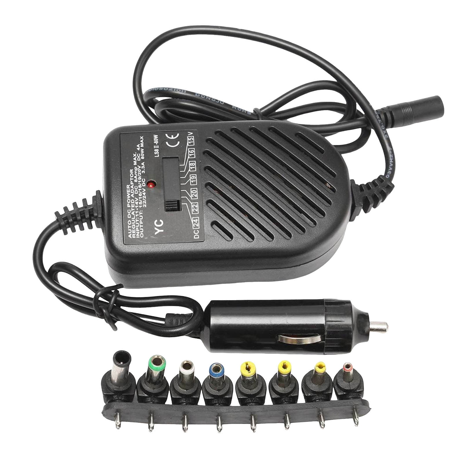 Universal Laptop Car Automatic Charger - Power Adapter Laptop ...