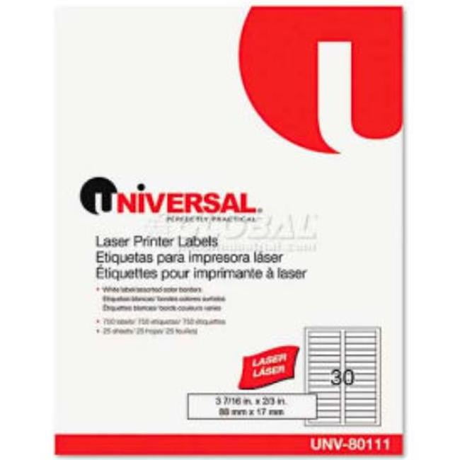 Universal B1428278 Laser Printer File Folder Labels - 3.43 x 0.67 in ...