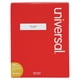 Universal Laser Printer Permanent Labels, 1 x 4, White, 100 Sheets ...