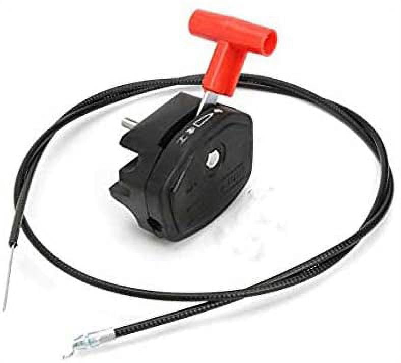 Universal Lawn Mower Throttle Cable & Starter Lever, Compatible with ...