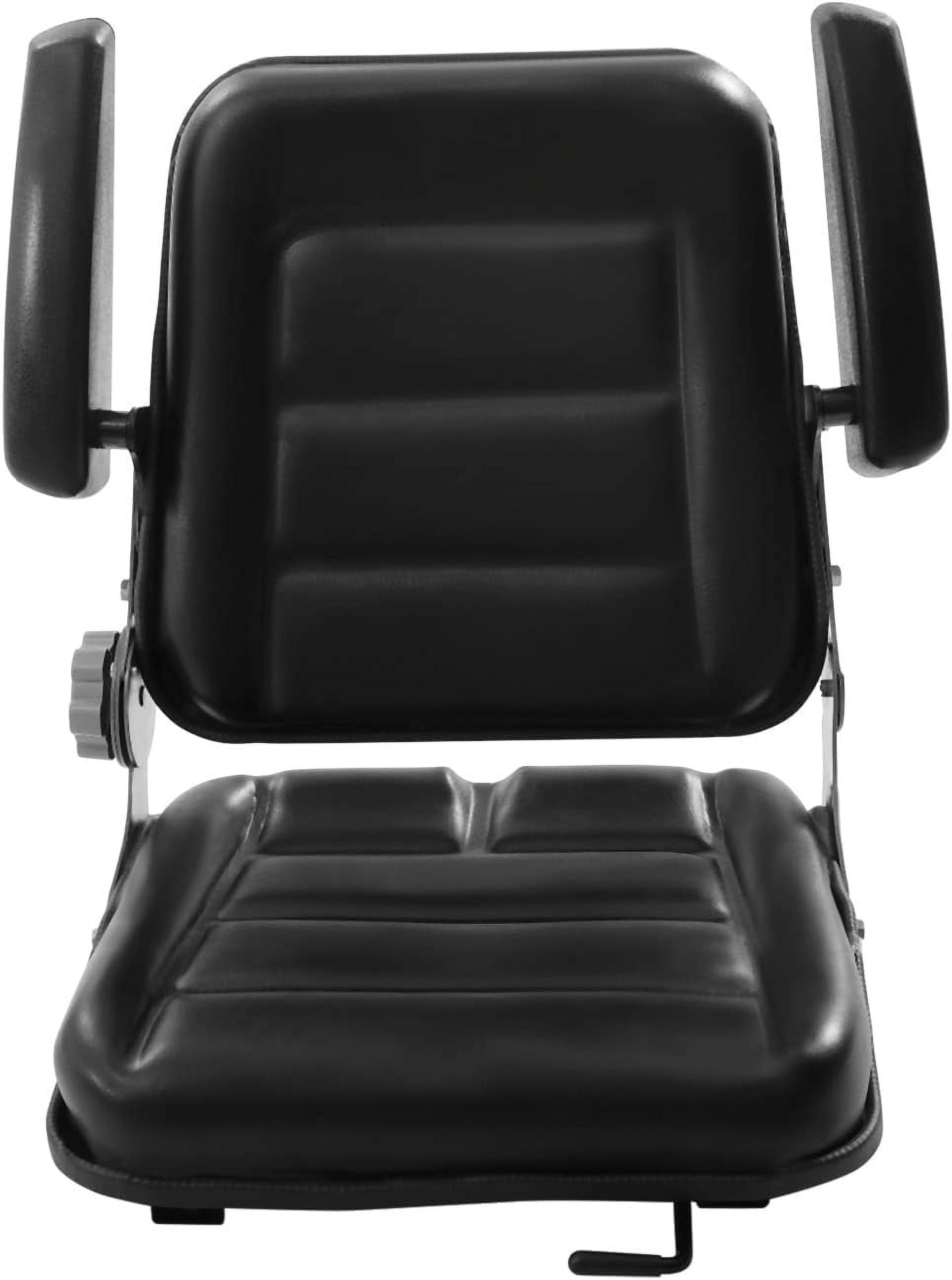 Universal Lawn Tractor Seat, Adjustable Backrest Slidable Armrests ...