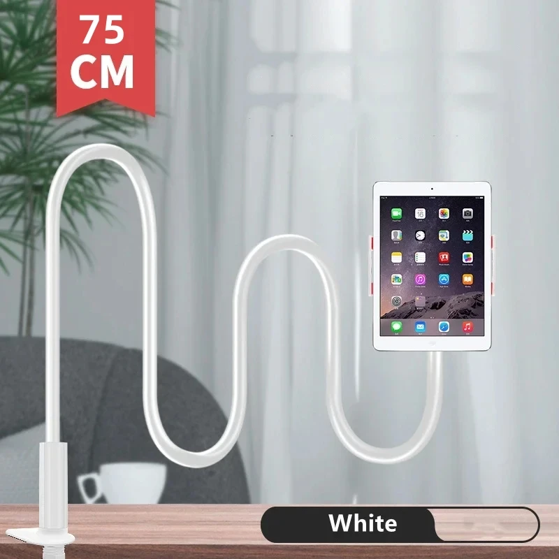 Universal Lazy Phone Stand Gooseneck Holder Flexible Desk Support Table ...