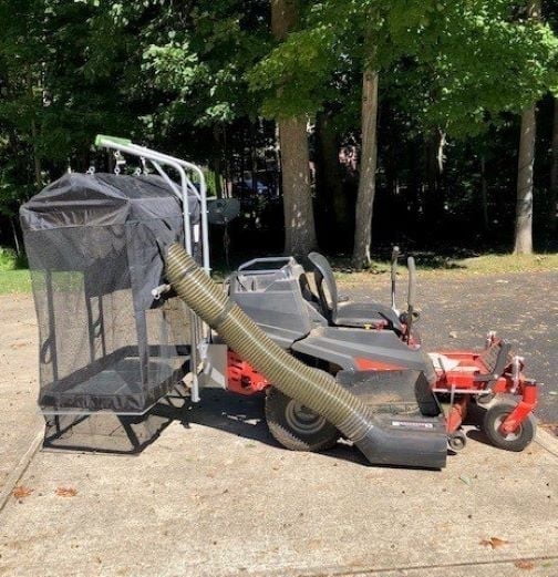 LeafCat Universal Leaf & Grass Bagging System for Zero Turn Mowers ...