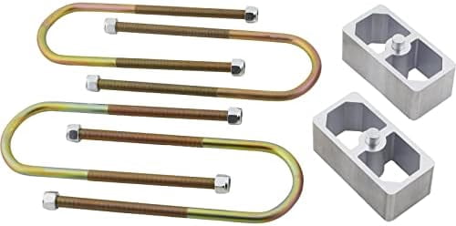 Universal Leaf Spring Lowering Block Kit, 2 Inch, 2-1/2" Wide, 5" Long ...