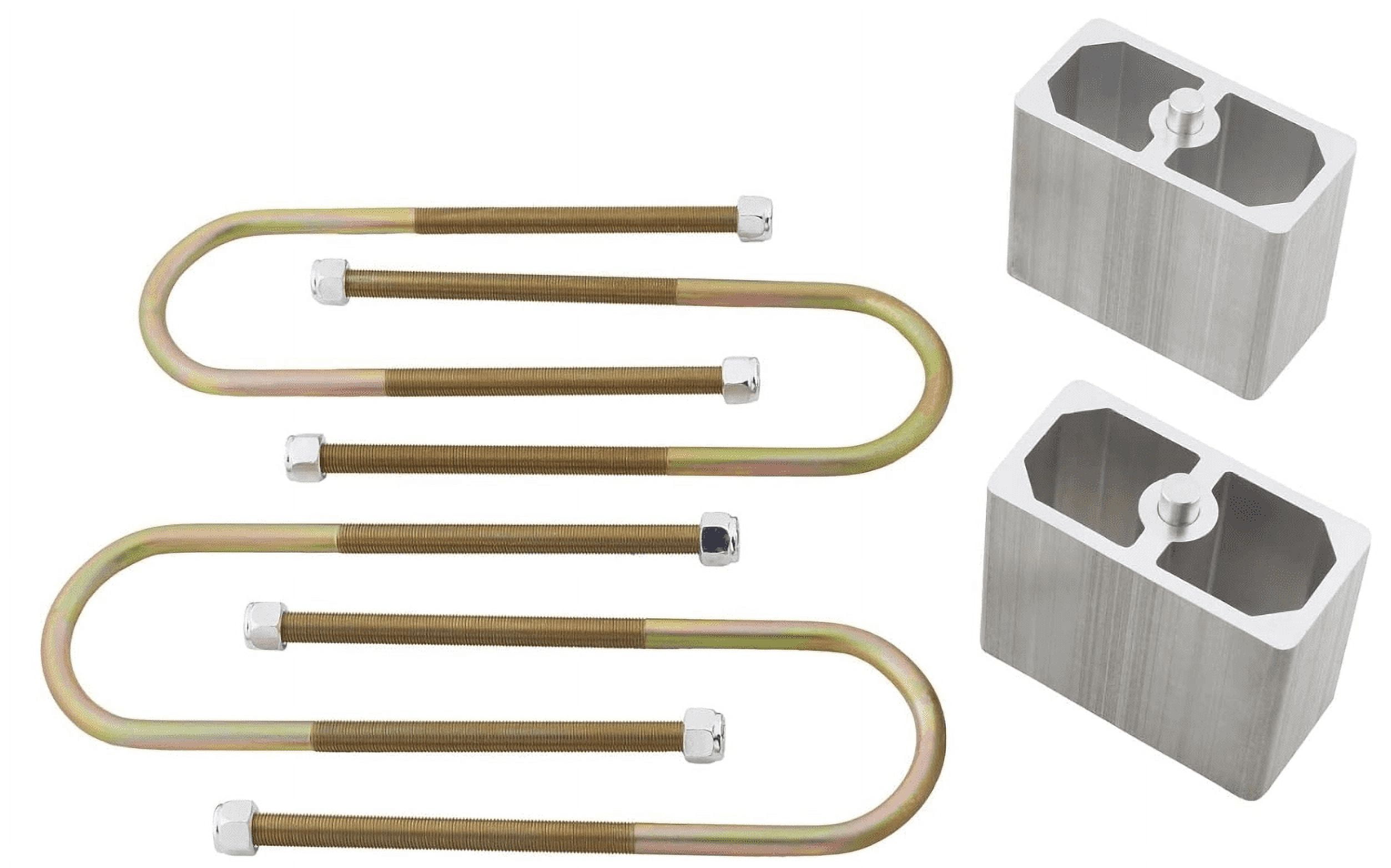 Universal Leaf Spring Lowering Block Kit, 4 Inch - Walmart.com