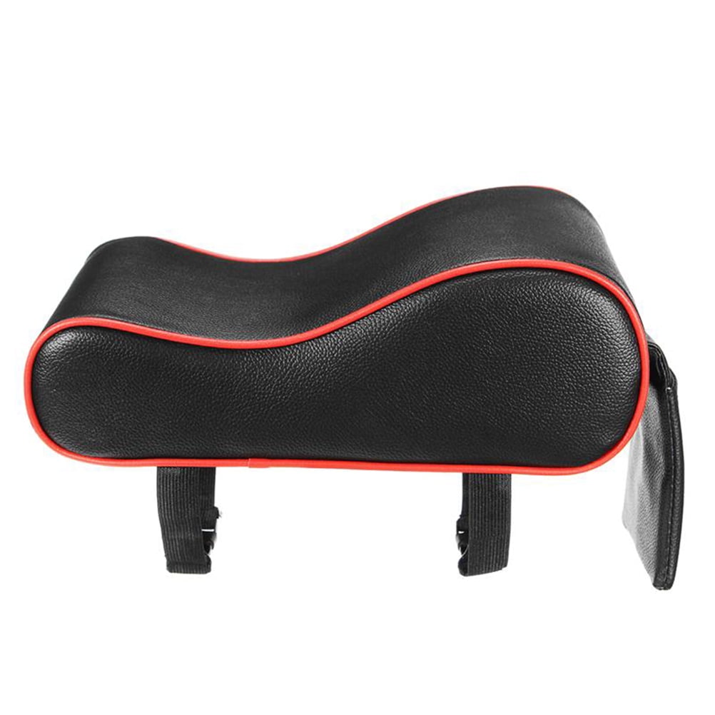 Universal Leather Car Center Console Cushion Auto Armrest Pad Rest ...