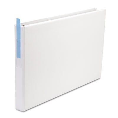Universal Ledger-Size 3 O- Ring Binder w/ Label Holder, 1" Capacity ...